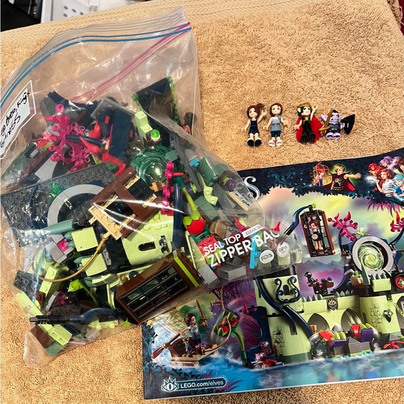 Lego | Toys | Lego Elves Breakout From The Goblin Kings Fortress 4188 ...